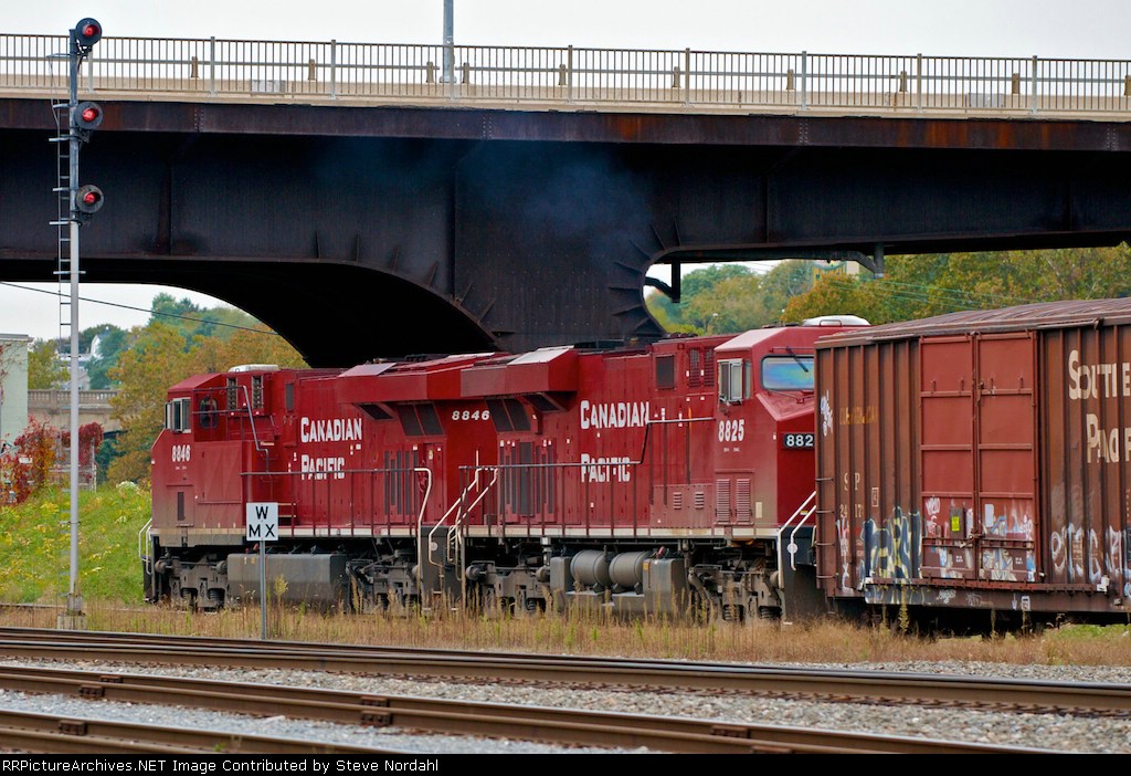 CP Train on Layover Track in Bethlehem, Pa.